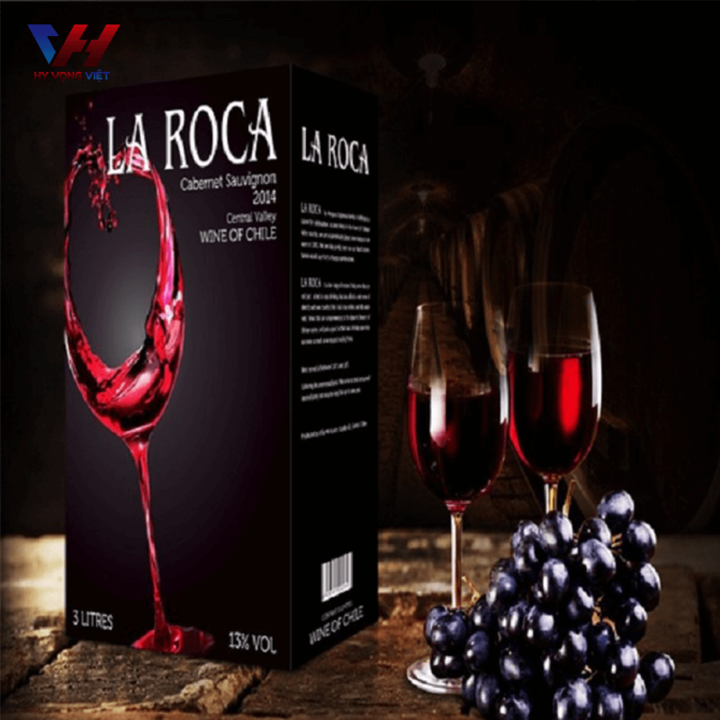 Rượu vang Chile La roca (Bịch 3L) - Hy Vọng Việt