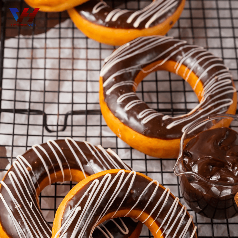 Bán Bánh Sự Kiện: Bánh Vòng Socola - CHOCOLATE DONUT