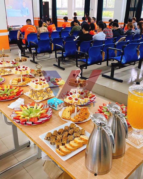 Dịch vụ tiệc teabreak trọn gói cho sự kiện, hội nghị thành công hơn